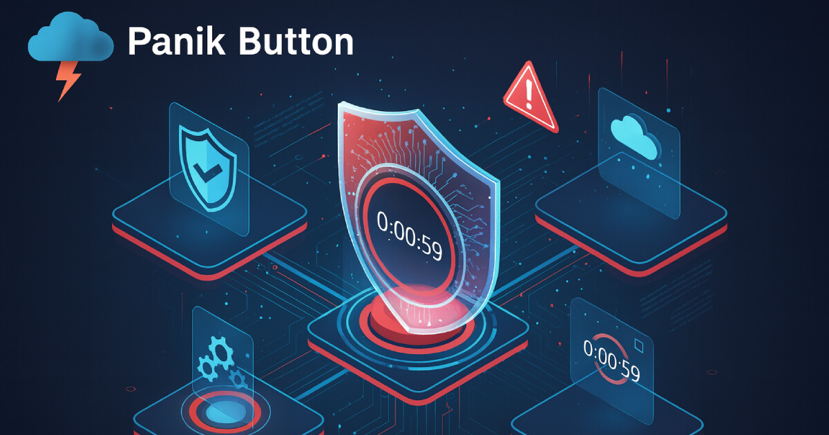 Panik Button – Cyber Resilience Platform | Panik Button